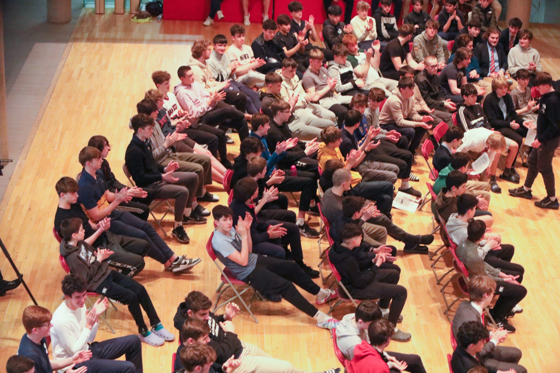 st patricks day concert given by students for the school
